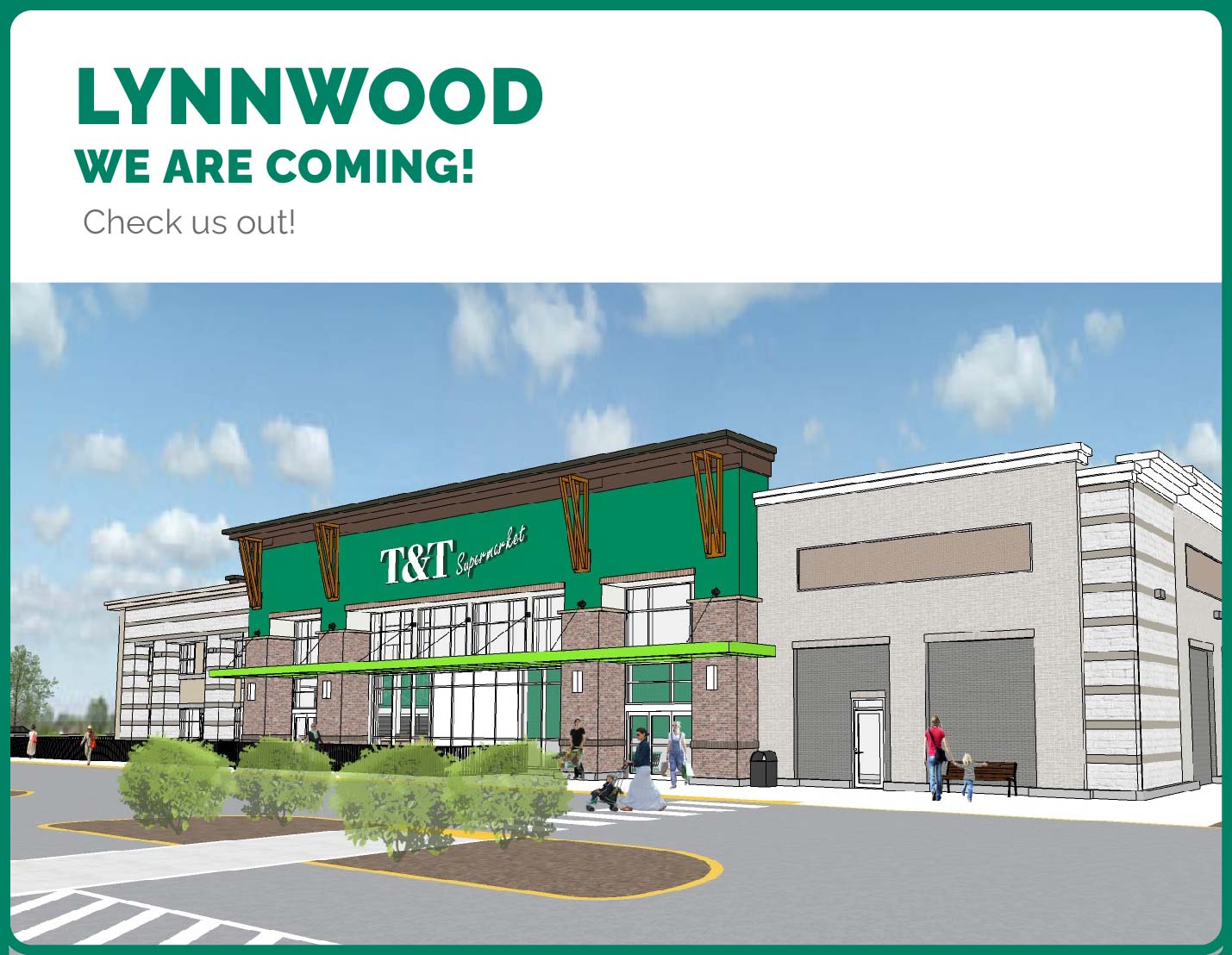 Lynnwood store we are coming