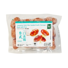 T&T Taiwan Style Mini Pork Sausage - Garlic Flavor (10.6oz)