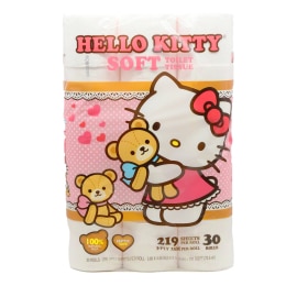 ITC Hello Kitty Soft Toilet Tissue 3-Ply (30x219sheets)
